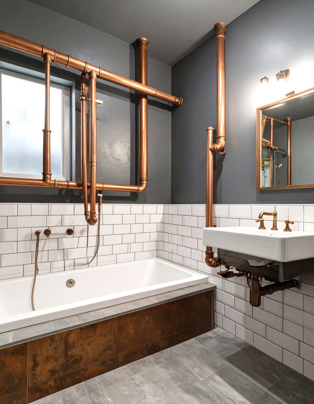 30 Industrial Bathroom Ideas for a Modern, Edgy Vibe - We Love Home Blog