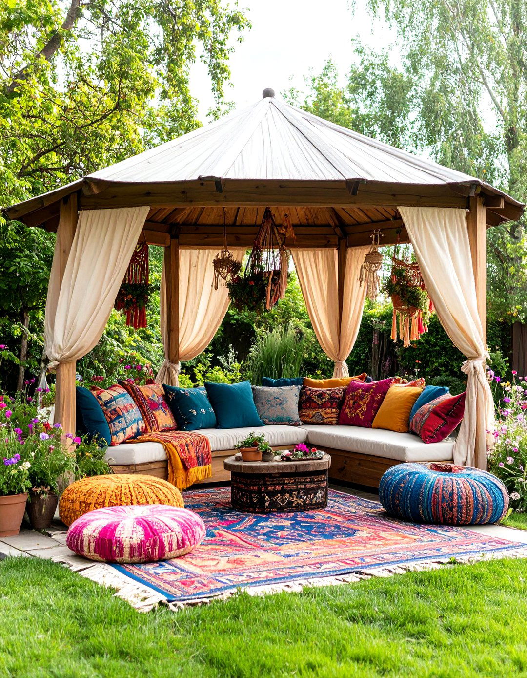 30 Backyard Gazebo Gazebo Ideas for a Stunning Point - We Love Home Blog