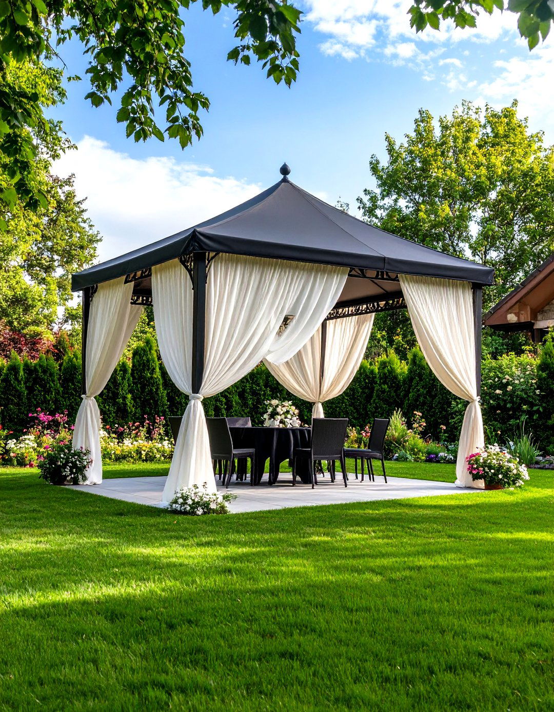 30 Beautiful Backyard Gazebo Ideas for Garden Shade - We Love Home Blog