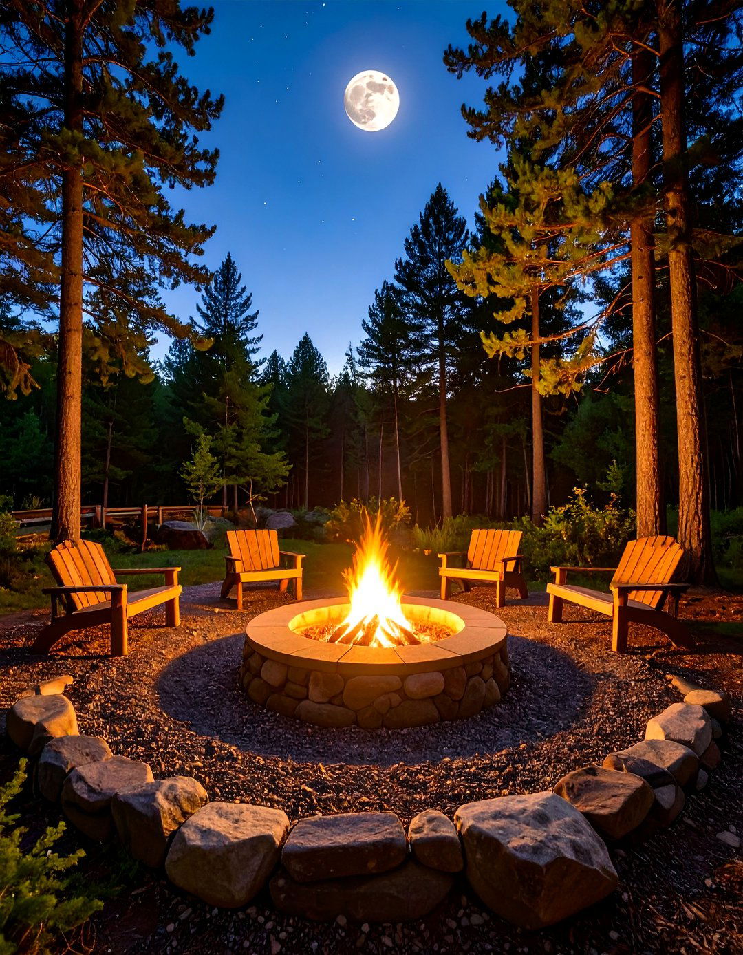 30 AI Fire Pit Area Design Ideas for Cozy Nights - We Love Home Blog
