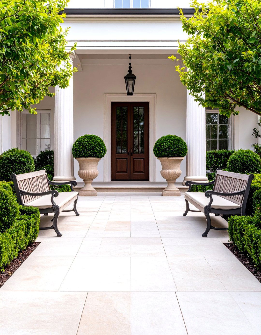 30 Front Patio Ideas to Create a Welcoming Entryway - We Love Home Blog