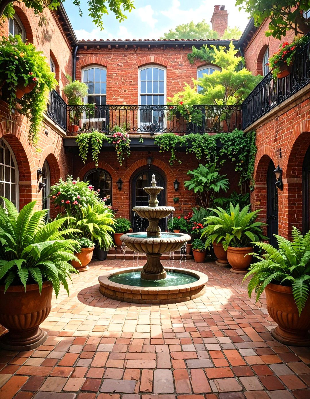 30 Old Brick Patio Ideas for a Rustic Outdoor Space - We Love Home Blog