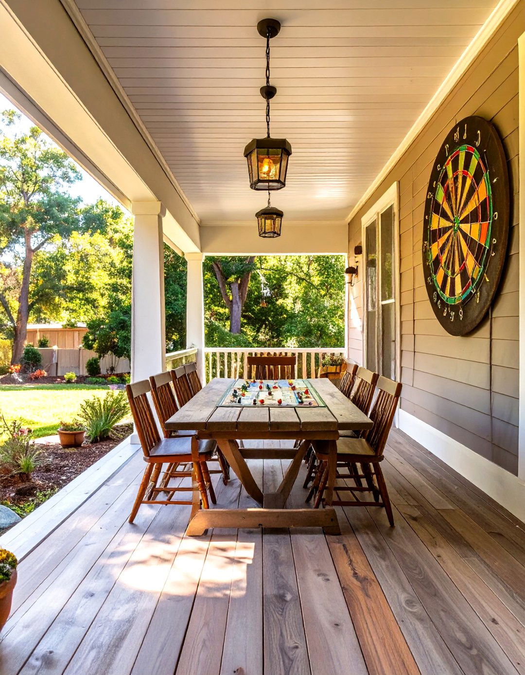 30 Long Front Porch Decorating Ideas for Your Home - We Love Home Blog