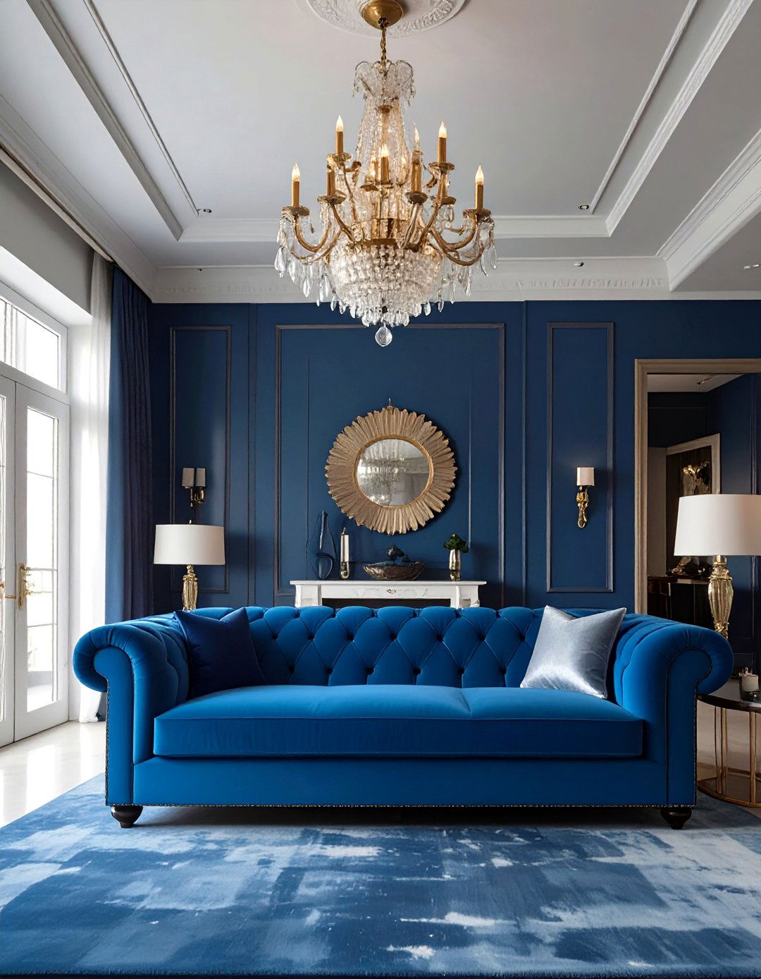 30 Grand High Ceiling Living Room Ideas and Decor Tips - We Love Home Blog
