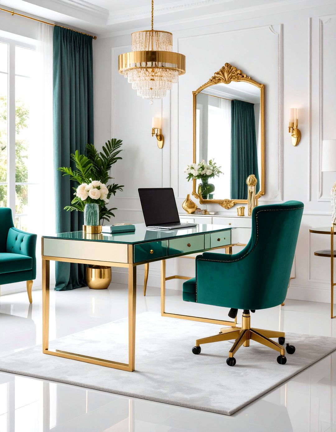 30 Living Room Office Ideas for a Productive Space - We Love Home Blog