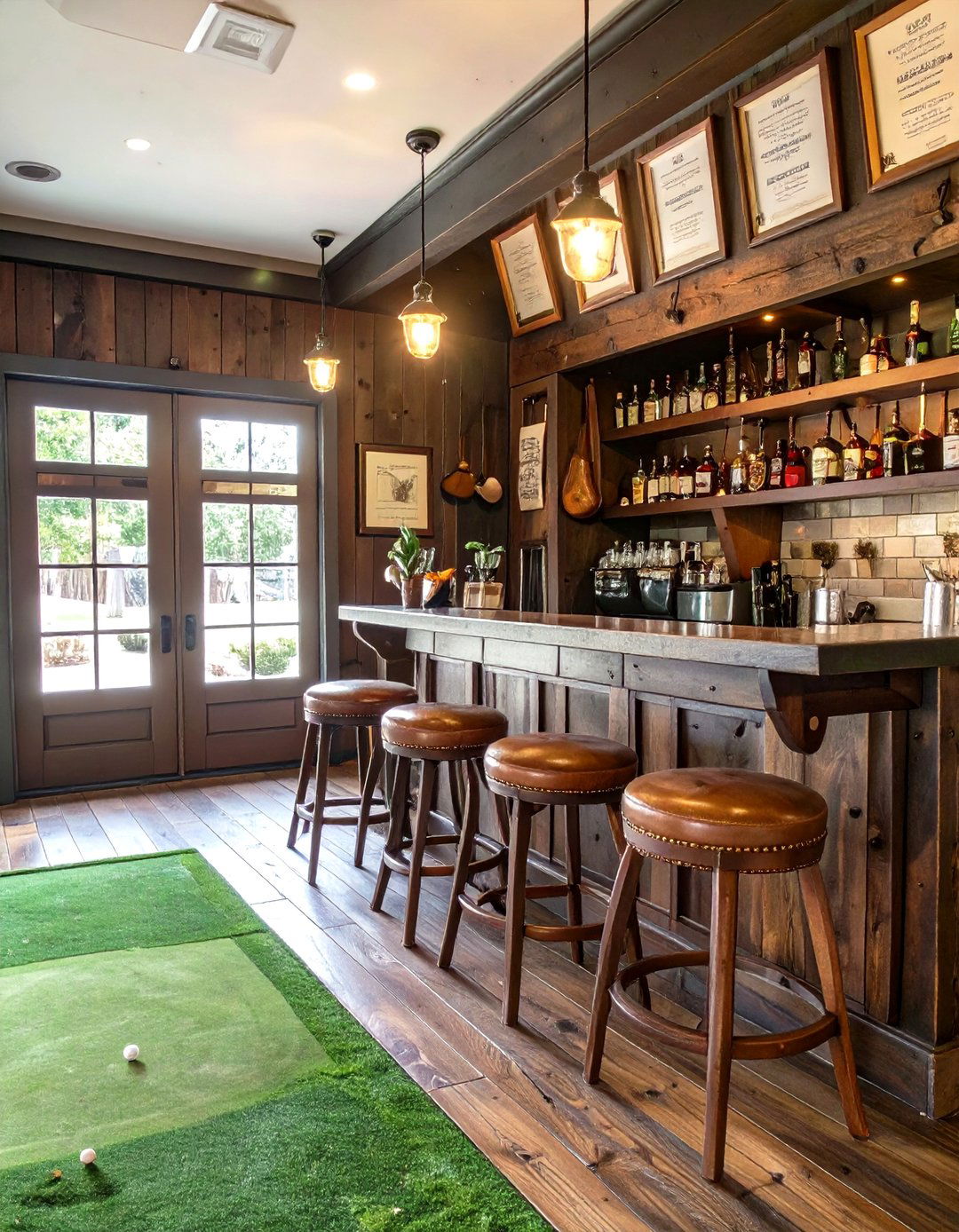 30 Man Cave Garage Bar Ideas for the Perfect Social Hub - We Love Home Blog