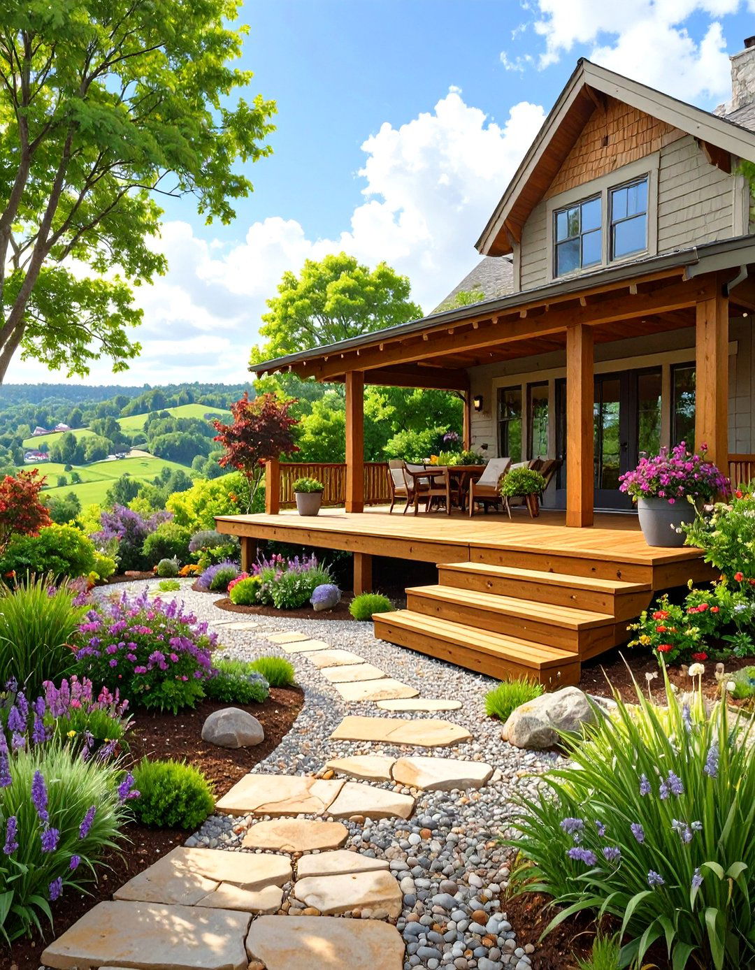 30 Hillside Landscaping Ideas on a Budget to Try Now - We Love Home Blog