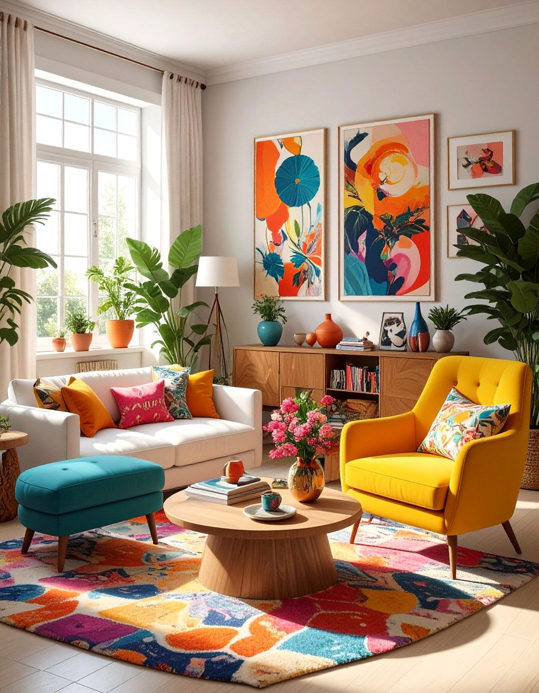 30 AI Living Room Design Ideas for a Cozy Modern Home - We Love Home Blog