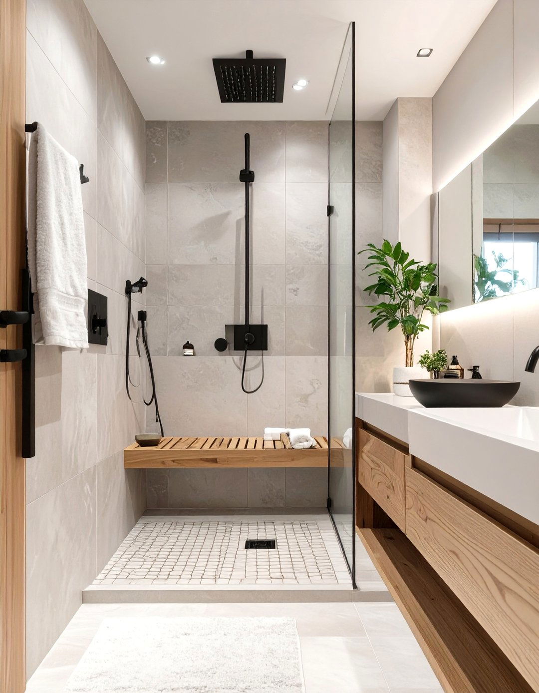 30 Stunning Bathroom Walk In Shower Ideas for Luxury - We Love Home Blog