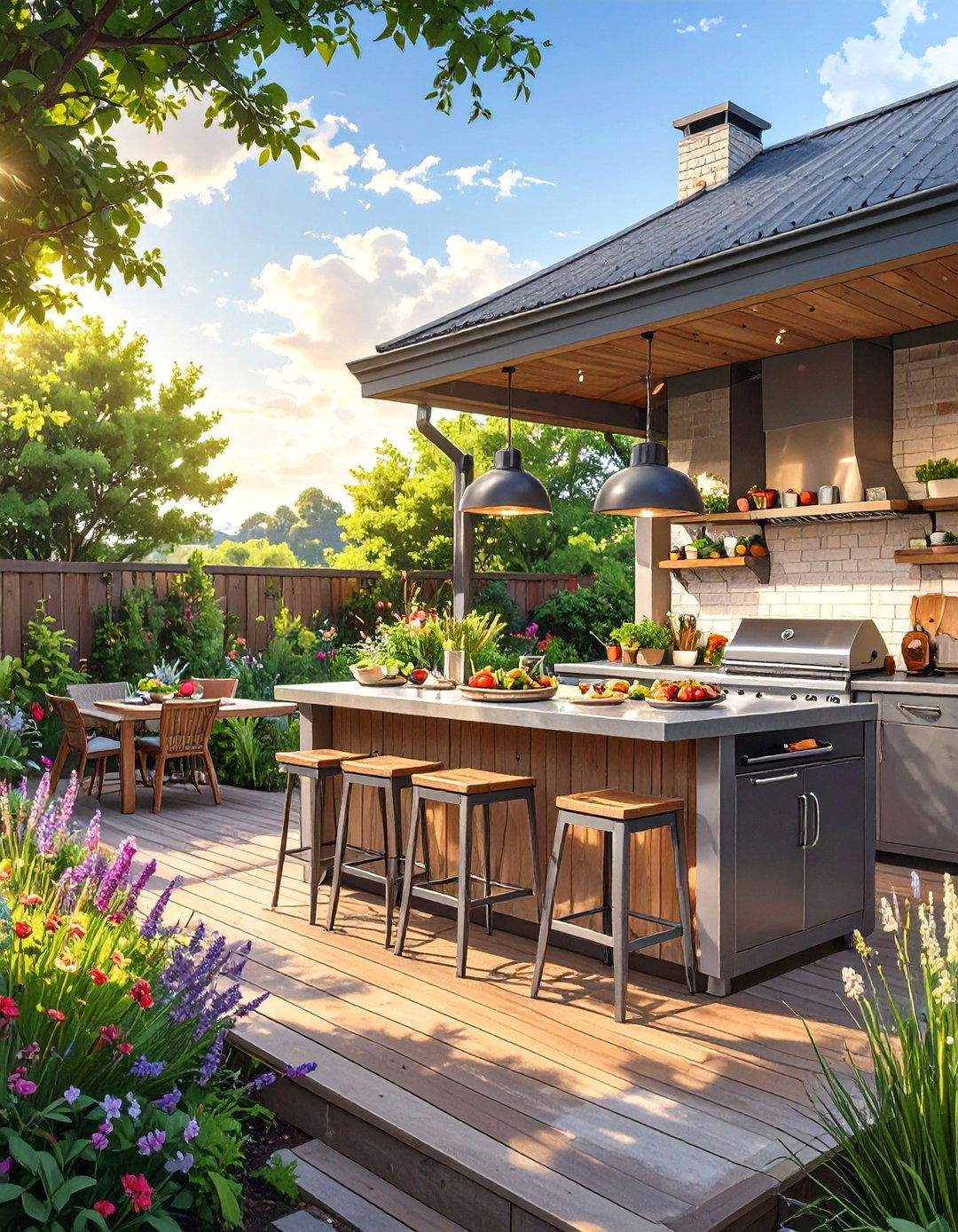 30 Back Yard Deck Ideas for Ultimate Outdoor Living - We Love Home Blog