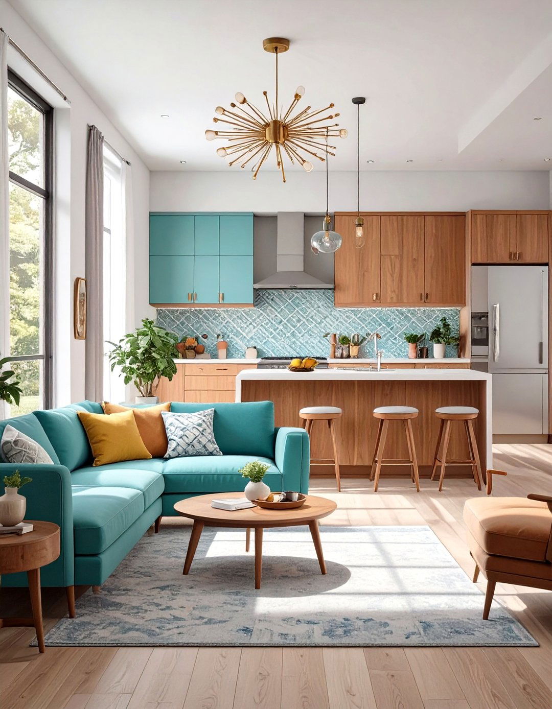 30 Kitchen and Living Room Ideas for Open Floor Plans - We Love Home Blog
