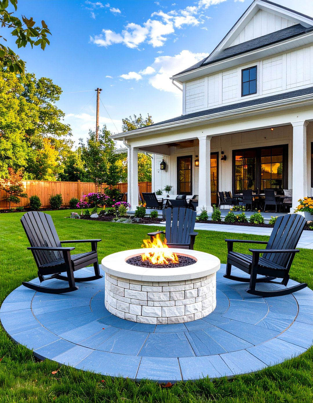30 AI Fire Pit Area Design Ideas for Cozy Nights - We Love Home Blog