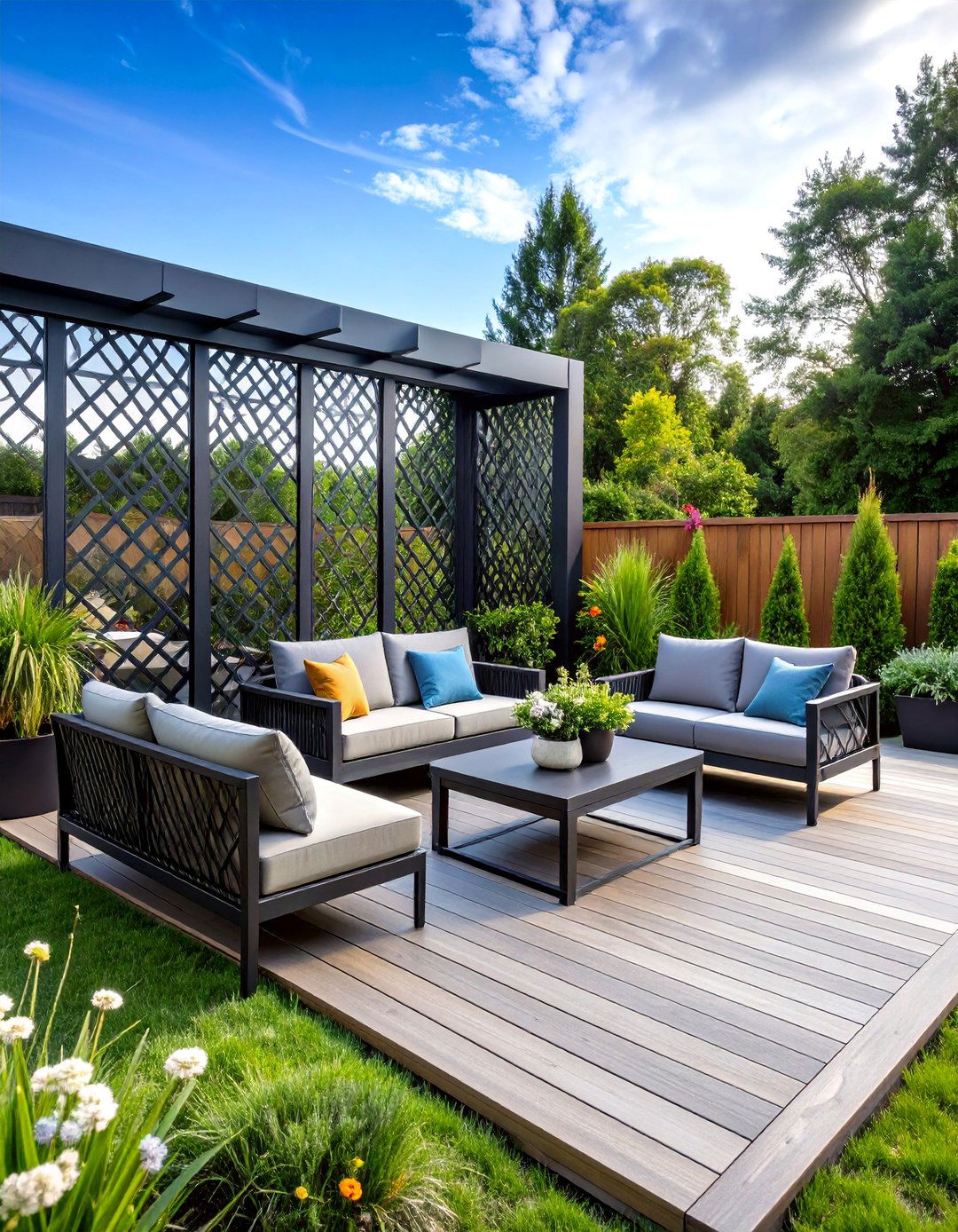 30 Deck Privacy Screen Ideas for Better Outdoor Living - We Love Home Blog