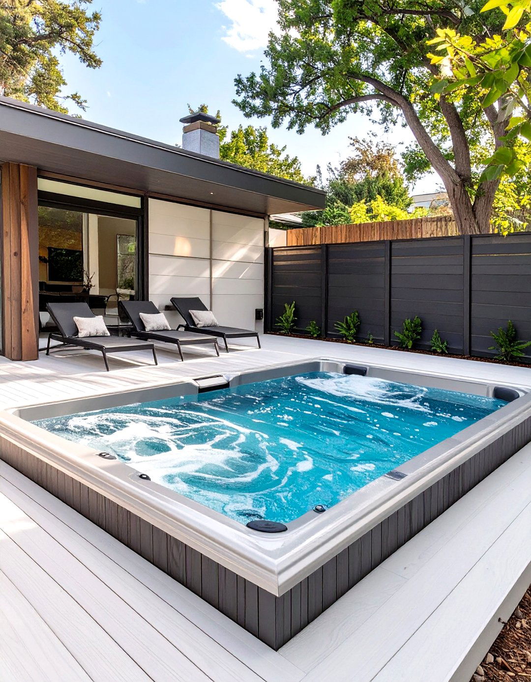 30 Backyard Swim Spa Deck Ideas for Ultimate Luxury - We Love Home Blog