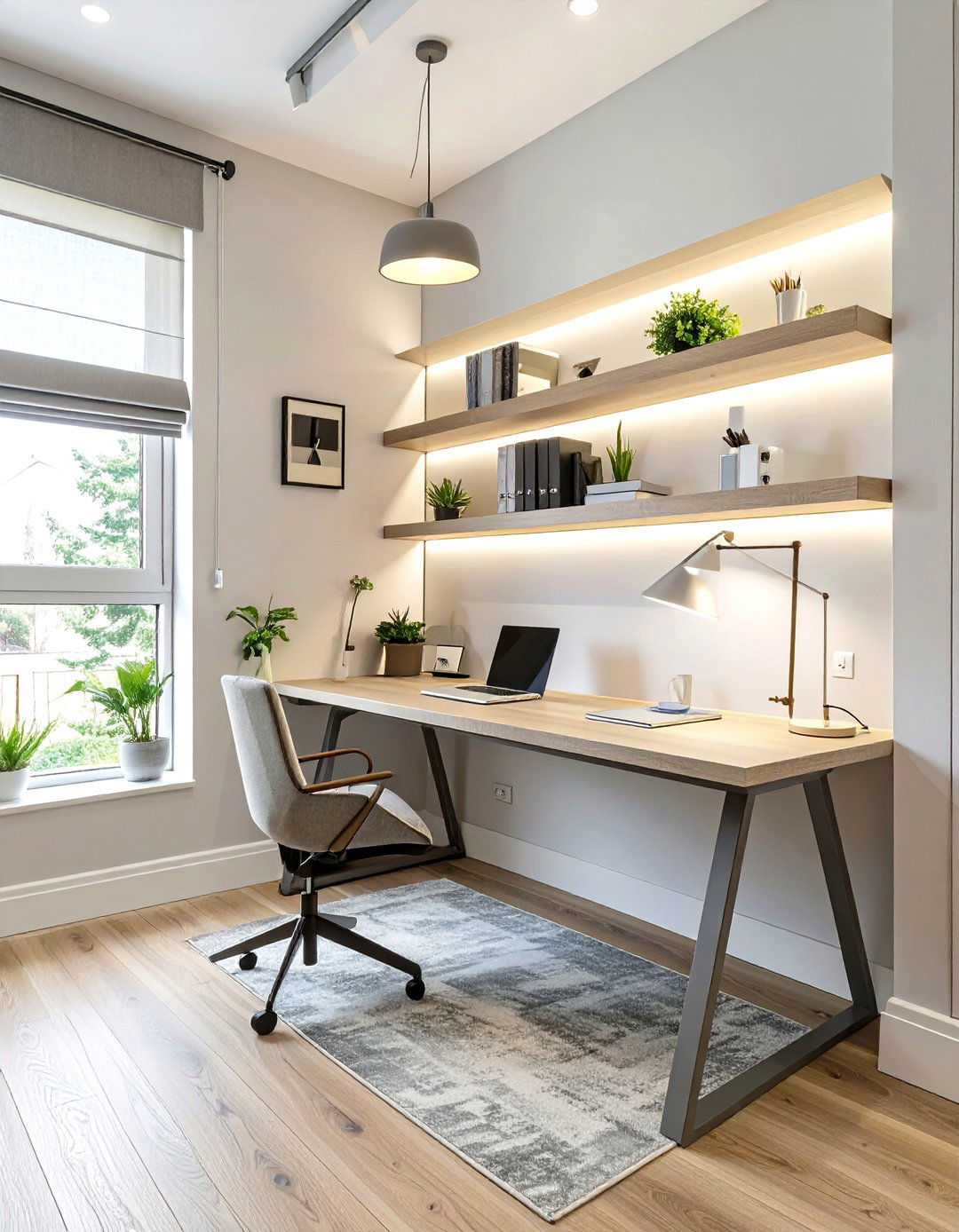 30 Modern Office Design Ideas for Small Spaces to Work - We Love Home Blog