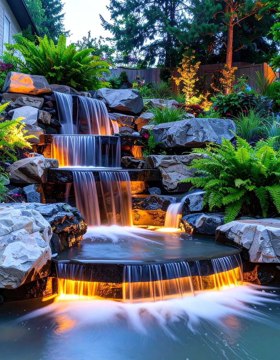 30 Modern AI Waterfall Garden Ideas for Your Yard - We Love Home Blog