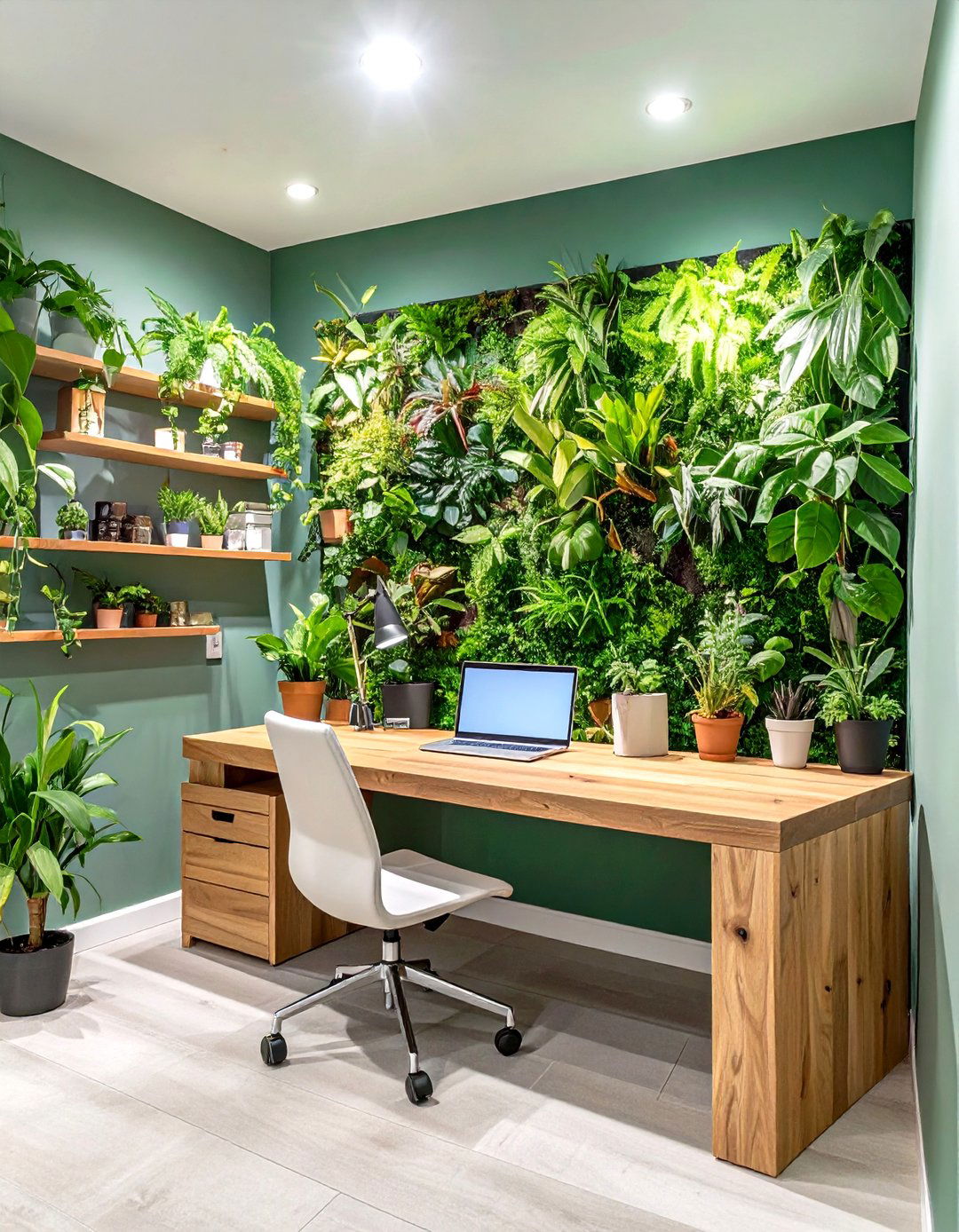 30 Productive Basement Office Ideas for Home Workspaces - We Love Home Blog