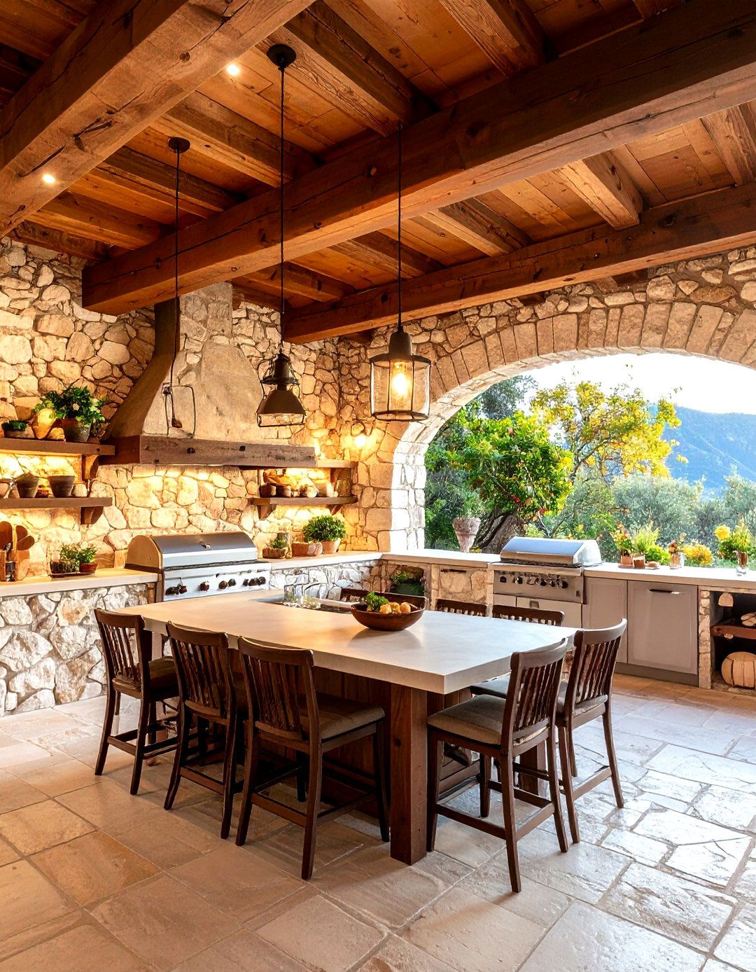 30 Backyard Covered Outdoor Kitchen Ideas for Home Chefs - We Love Home ...