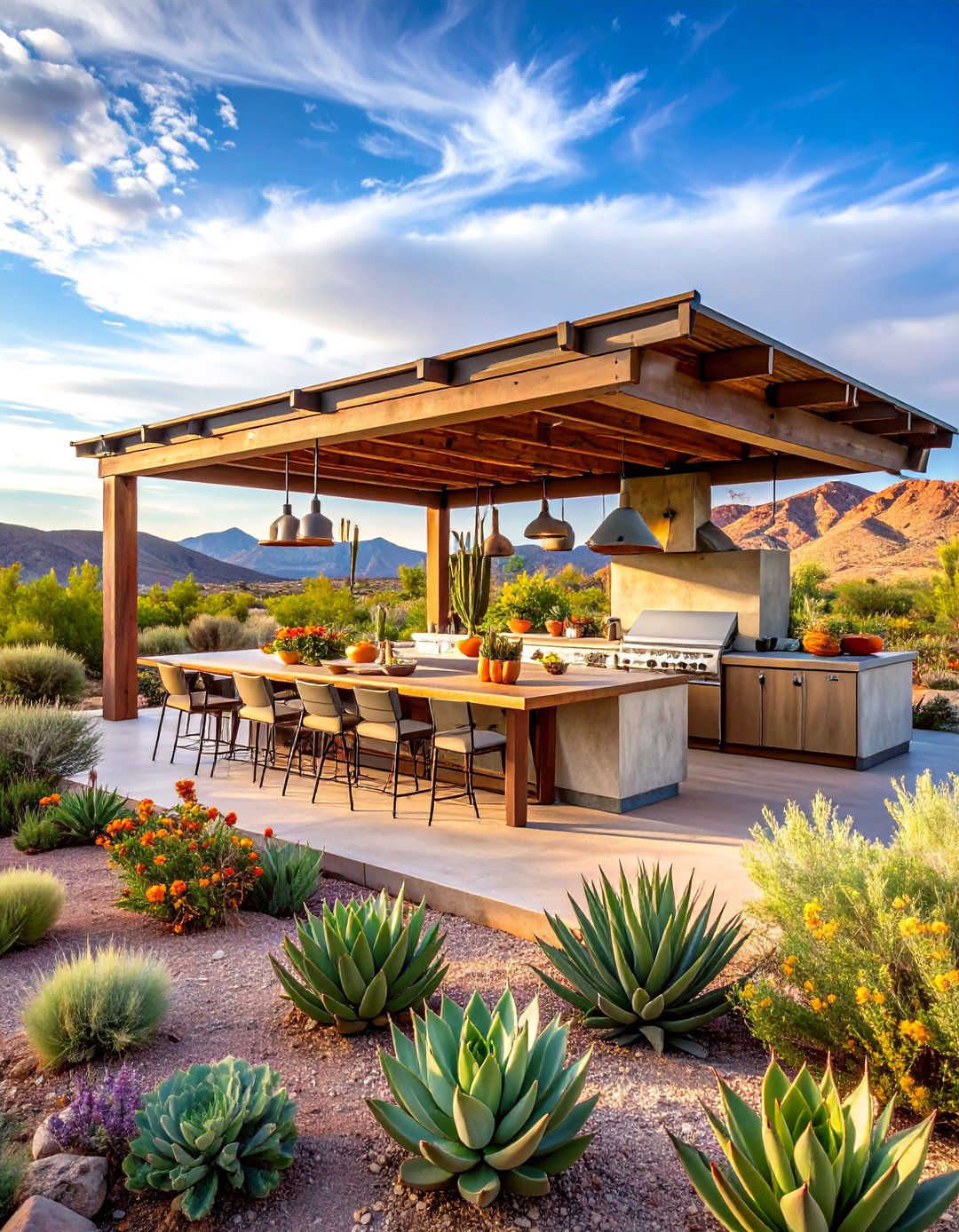 30 Backyard Covered Outdoor Kitchen Ideas for Home Chefs - We Love Home ...