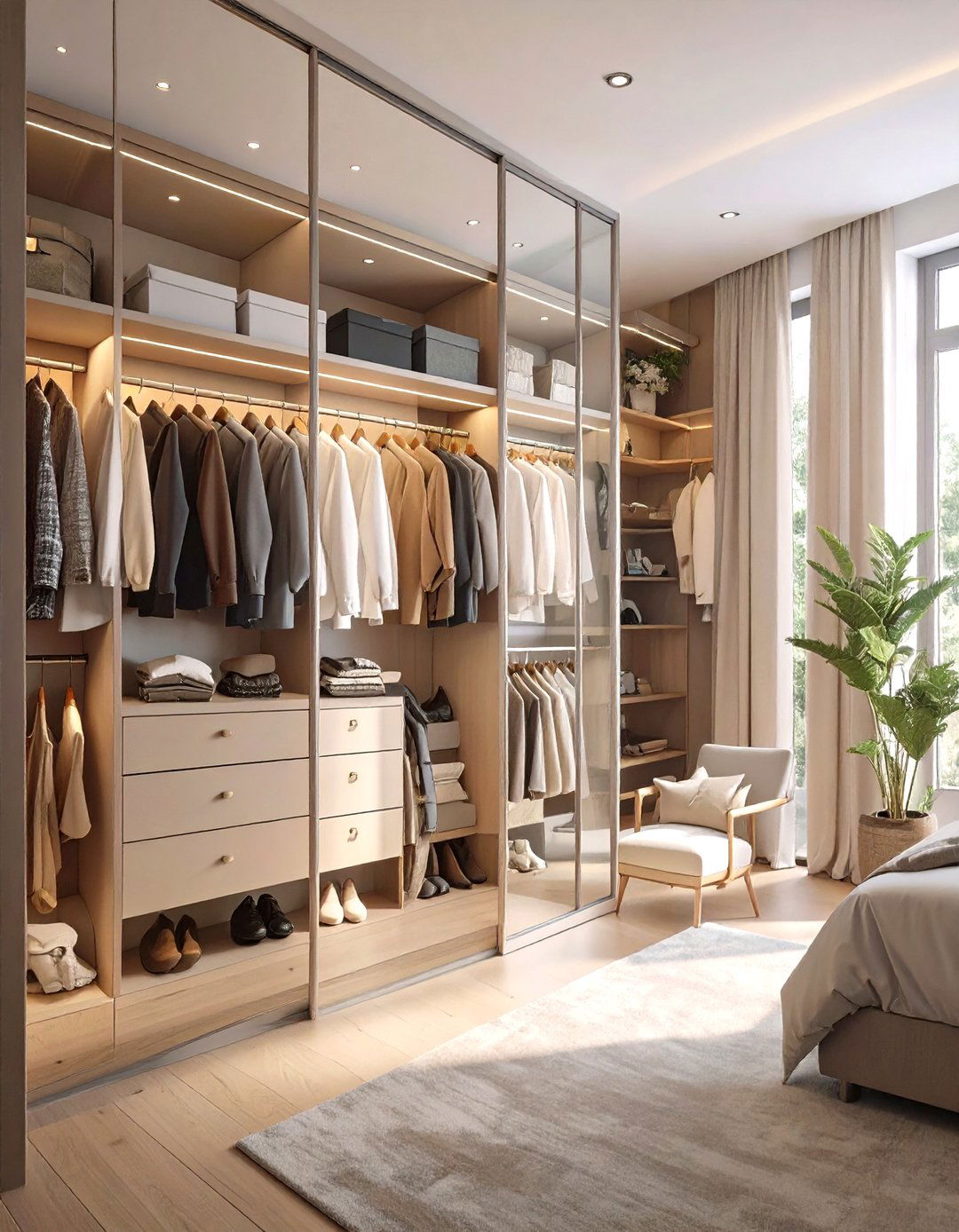 30 Organized Master Closet Ideas for Better Storage - We Love Home Blog