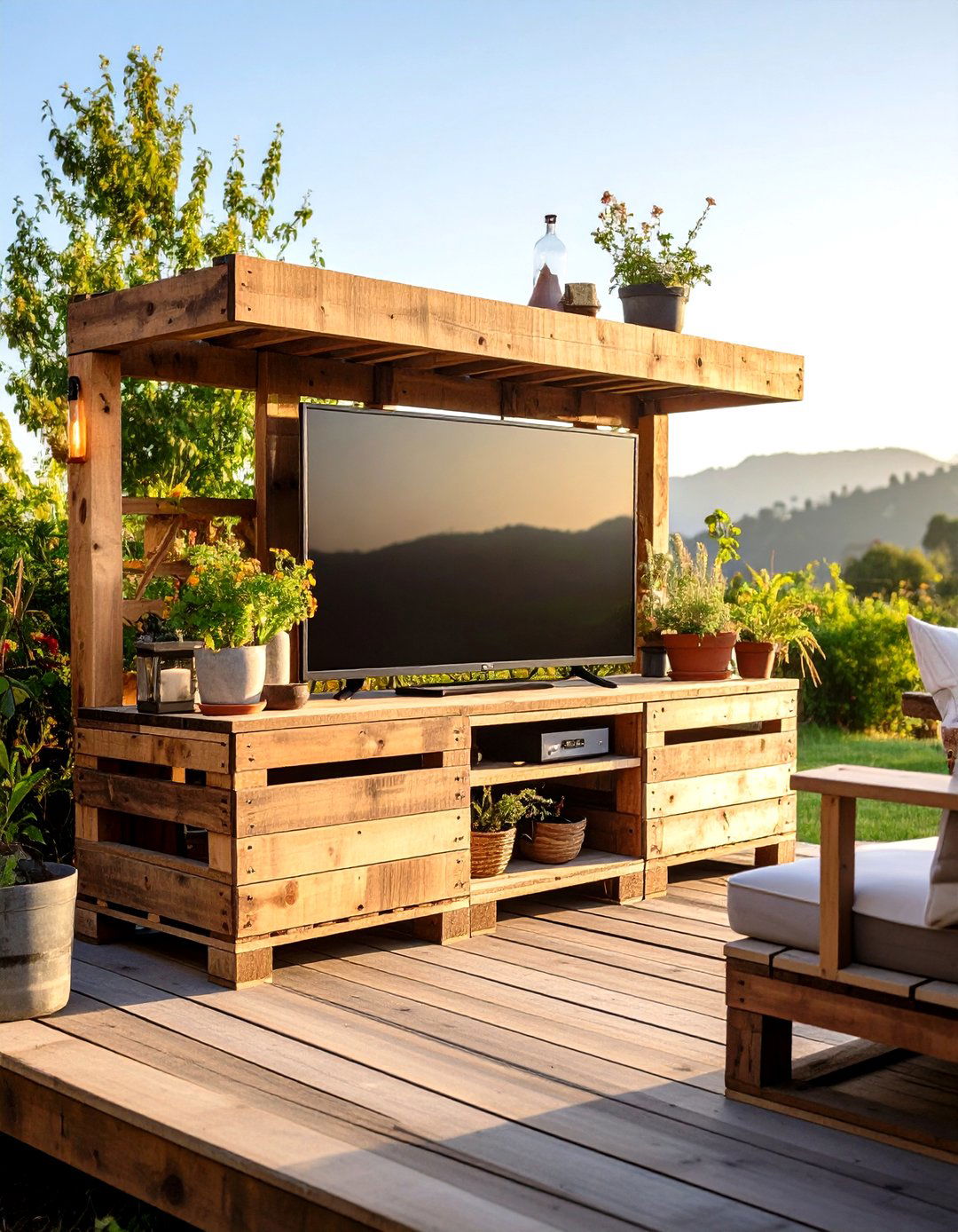 30 DIY Outdoor TV Ideas for the Perfect Garden Space - We Love Home Blog