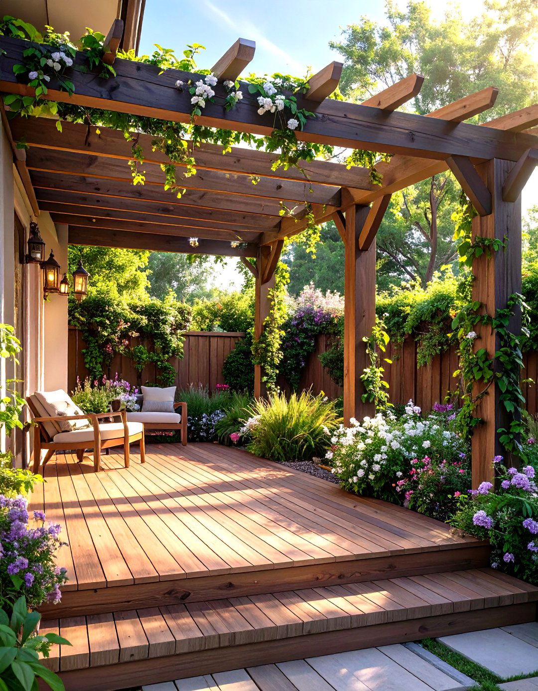 30 Low Deck Ideas for a Perfect Outdoor Living Space - We Love Home Blog