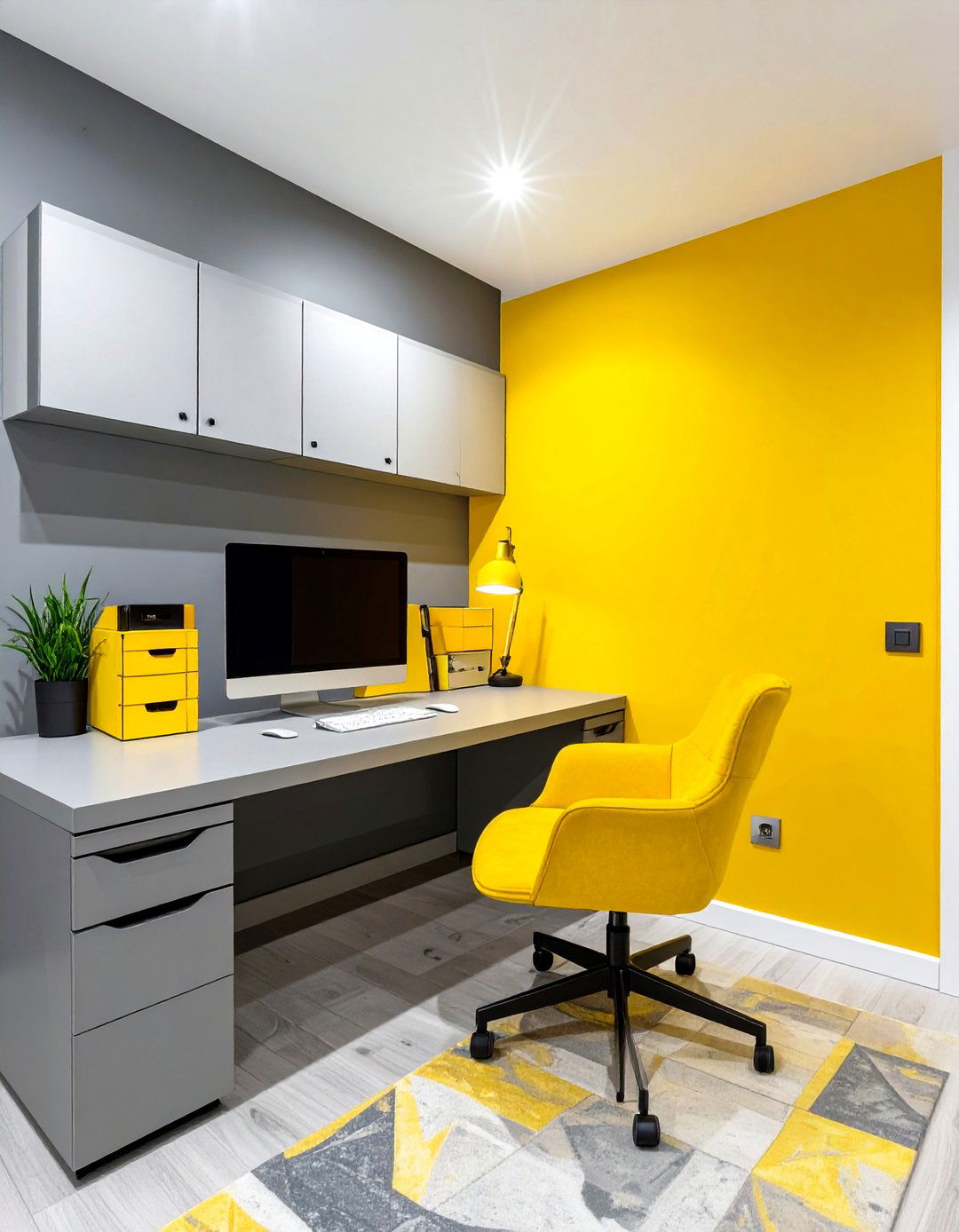 30 Productive Basement Office Ideas for Home Workspaces - We Love Home Blog