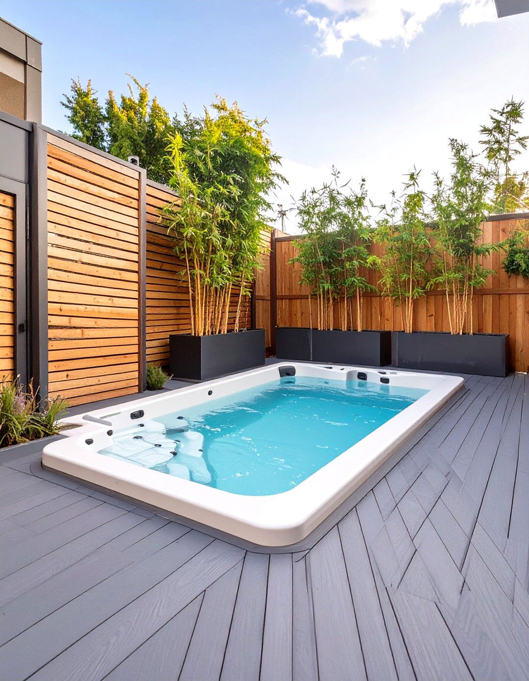 30 Backyard Swim Spa Deck Ideas for Ultimate Luxury - We Love Home Blog