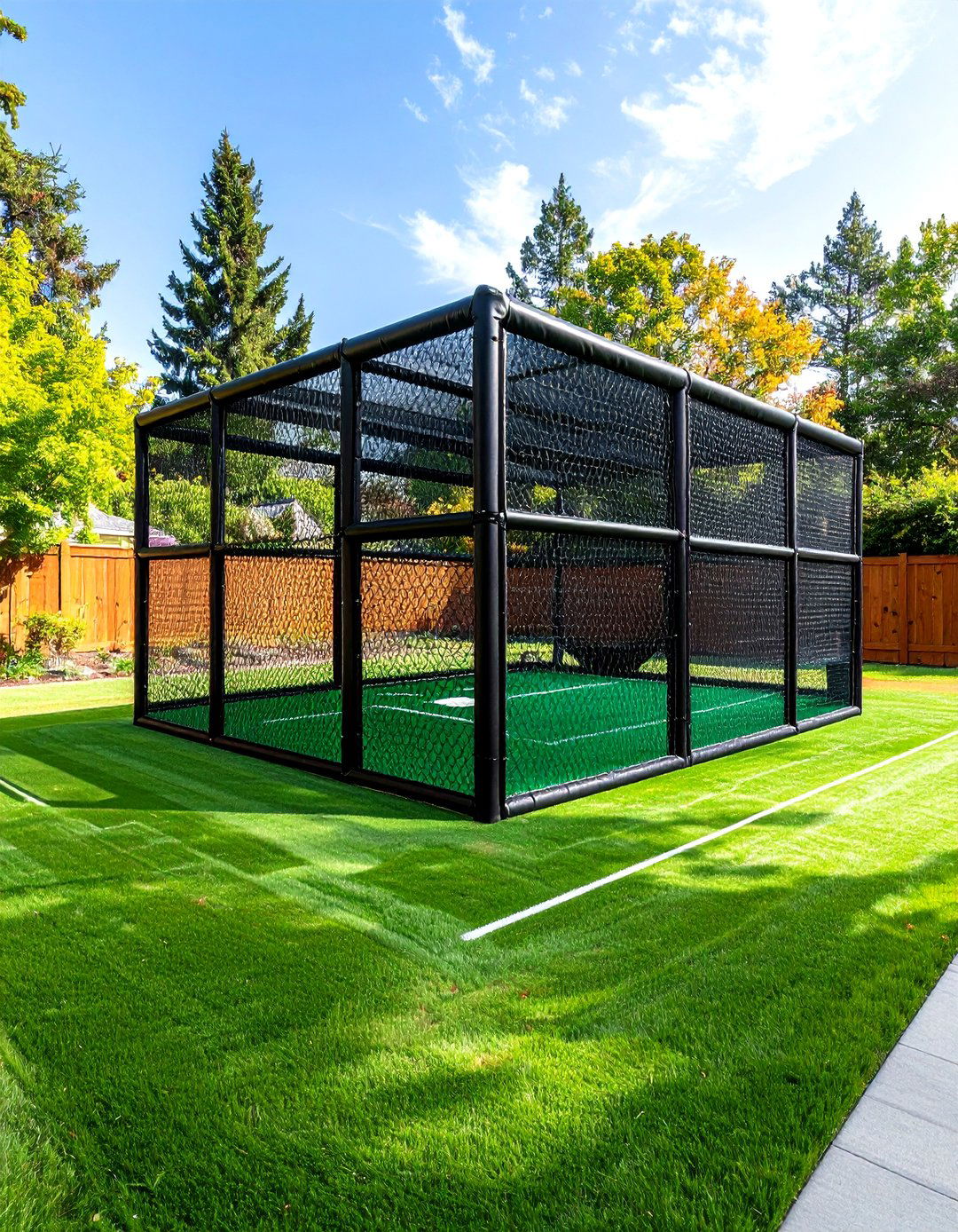 Backyard Batting Cage Ideas