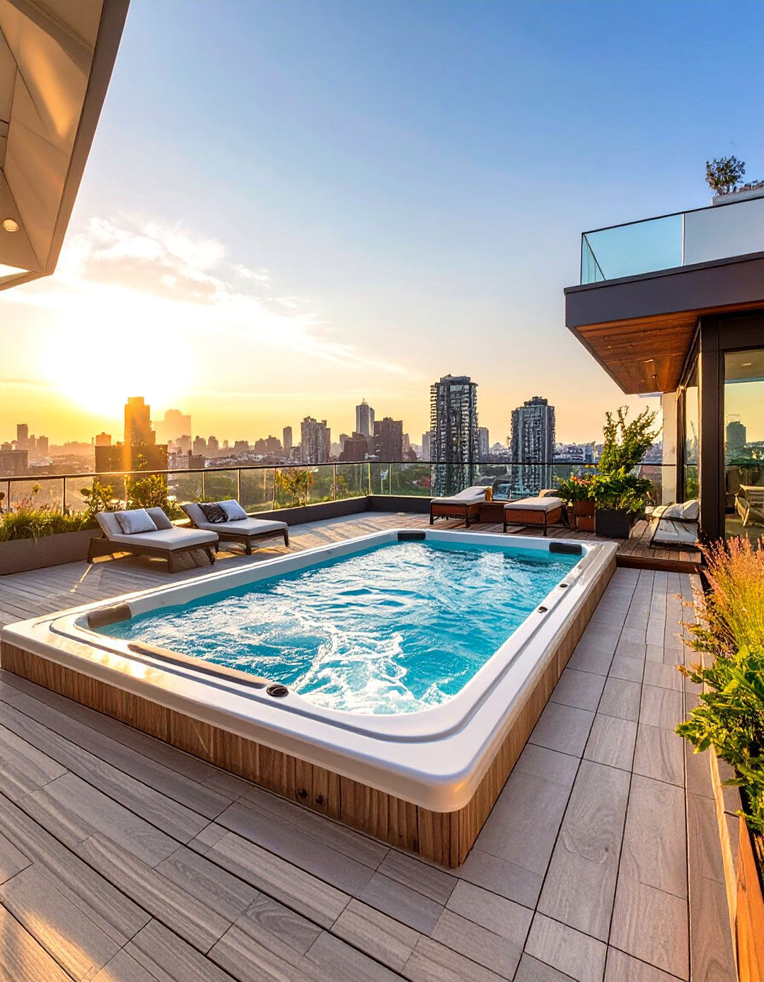 30 Backyard Swim Spa Deck Ideas for Ultimate Luxury - We Love Home Blog