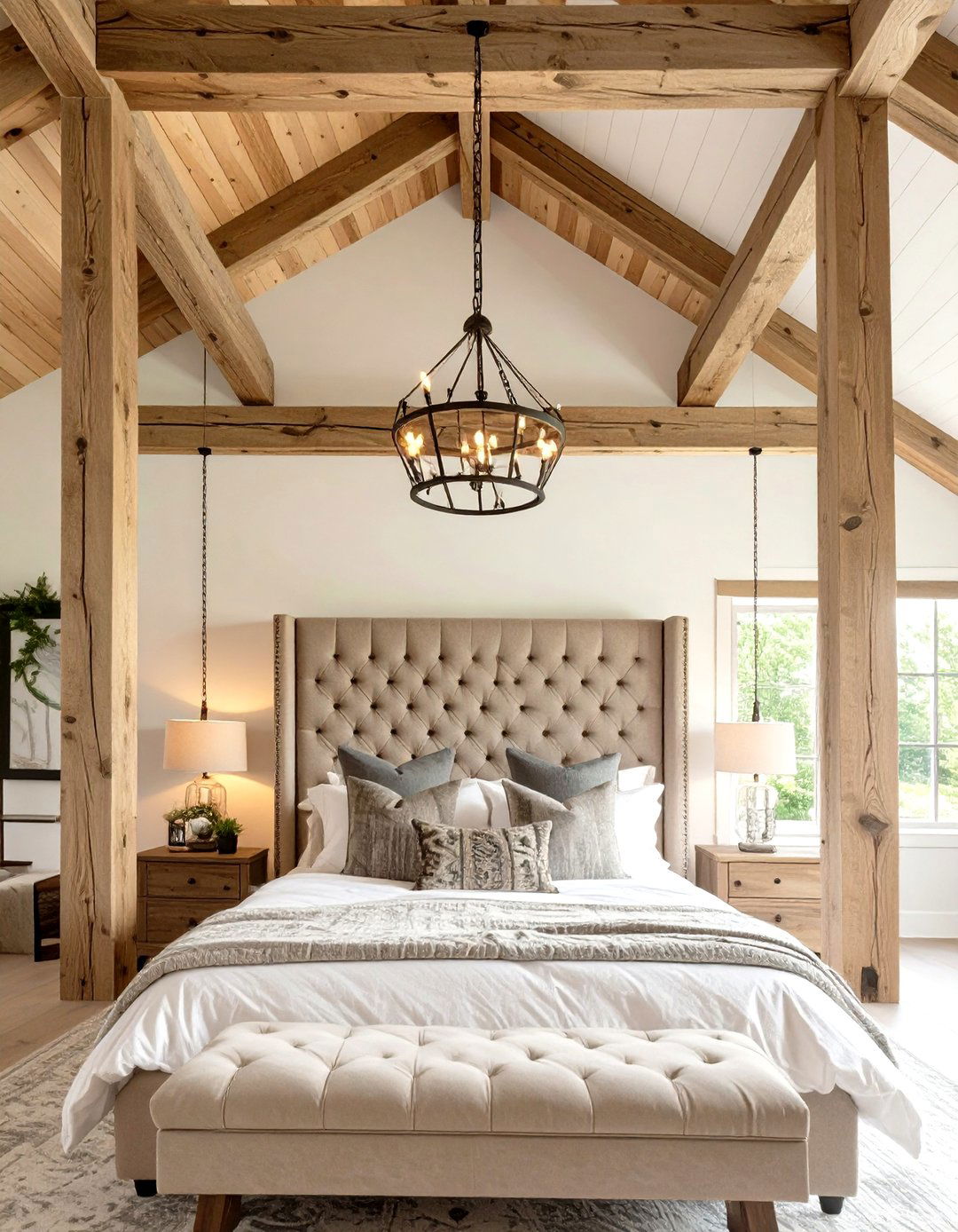 30 Modern Rustic Bedroom Ideas for a Cozy Retreat - We Love Home Blog