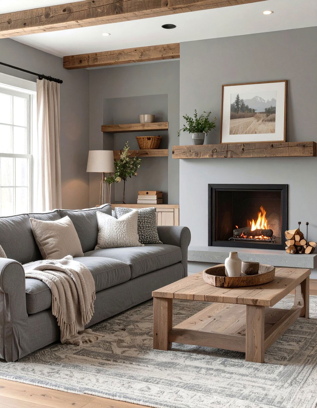 30 Cosy Grey Living Room Ideas for Your Home - We Love Home Blog
