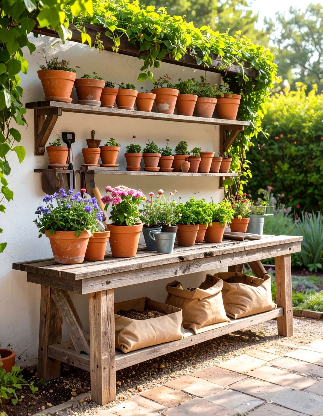 30 Creative Corner Garden Ideas to Maximize Space - We Love Home Blog