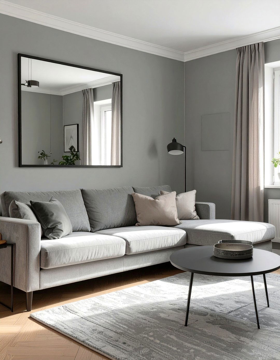 30 Cosy Grey Living Room Ideas for Your Home - We Love Home Blog