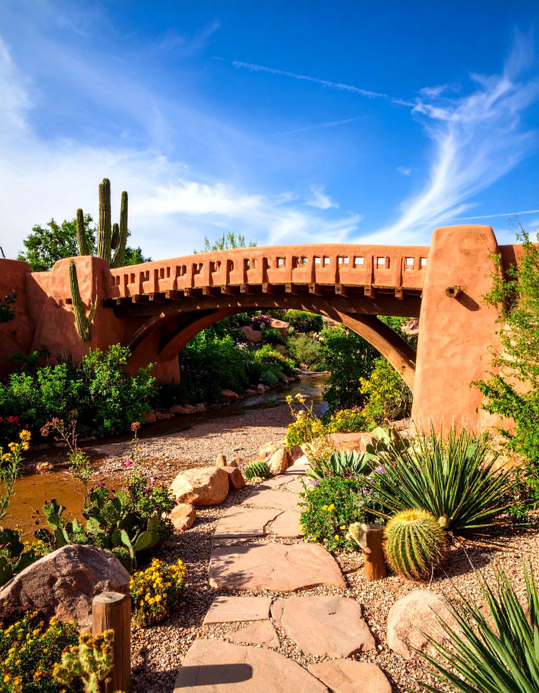 30 Stunning Garden Bridge Ideas for Your Water Feature - We Love Home Blog