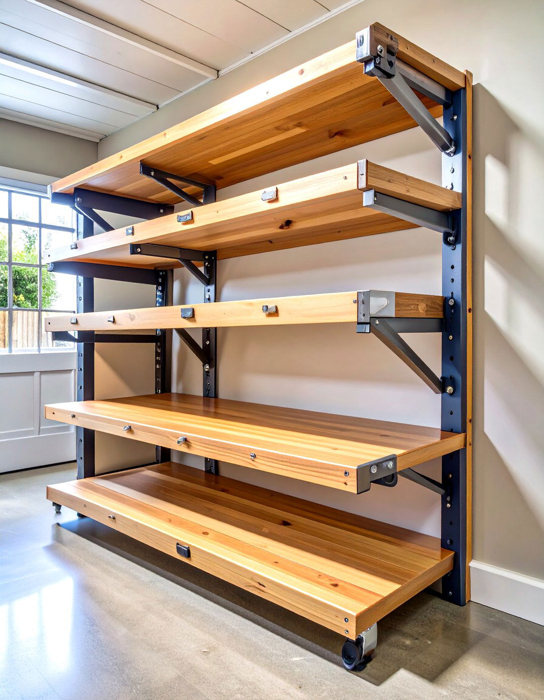 30 Sturdy Garage Shelf Ideas for Maximum Storage - We Love Home Blog