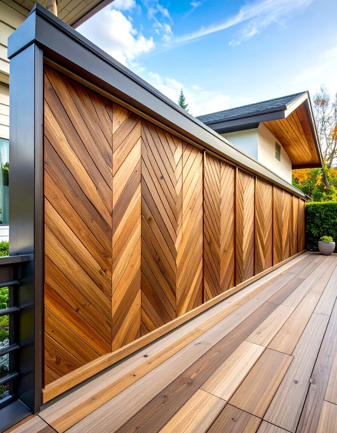 30 Deck Privacy Screen Ideas for Better Outdoor Living - We Love Home Blog