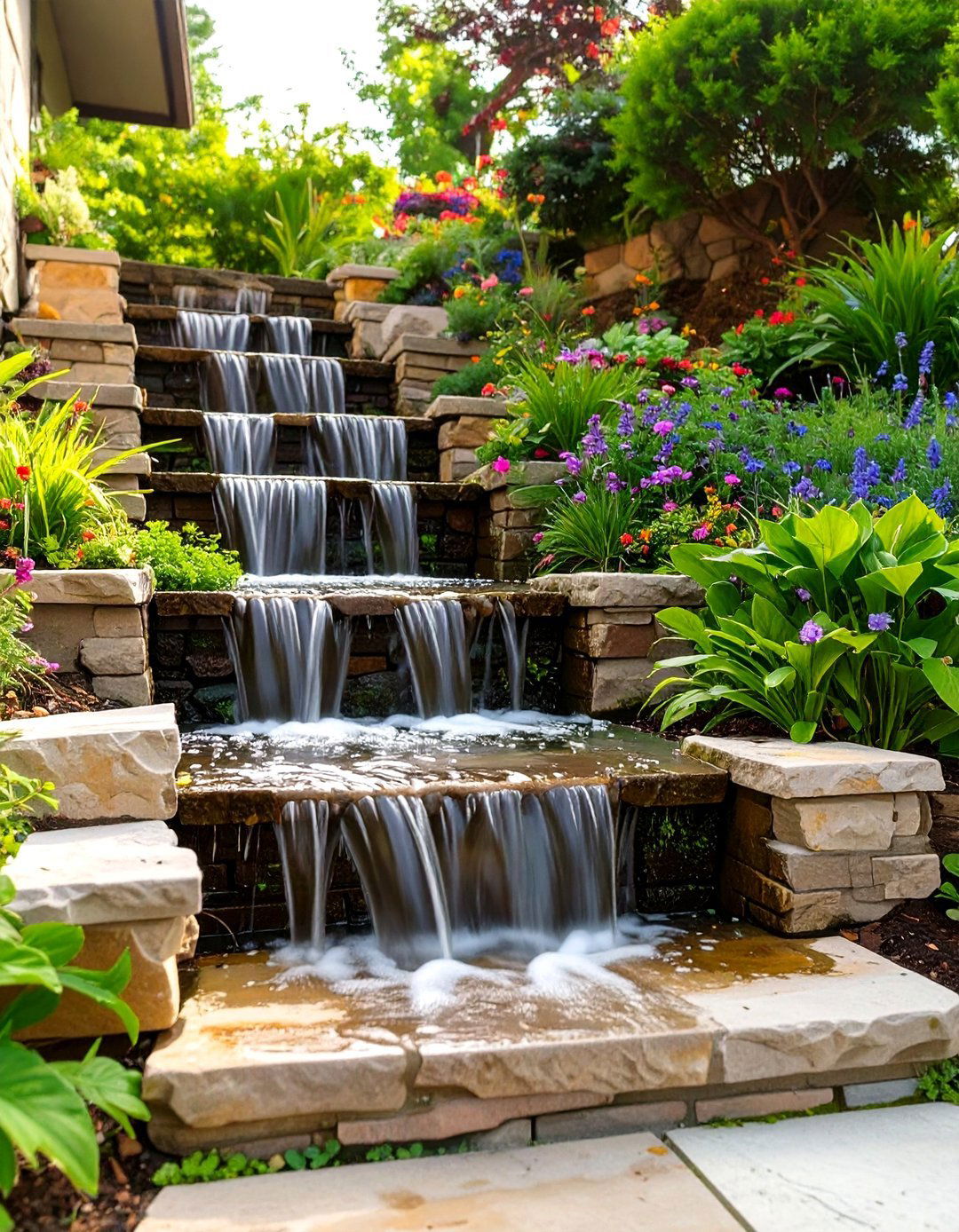 30 Modern AI Waterfall Garden Ideas for Your Yard - We Love Home Blog