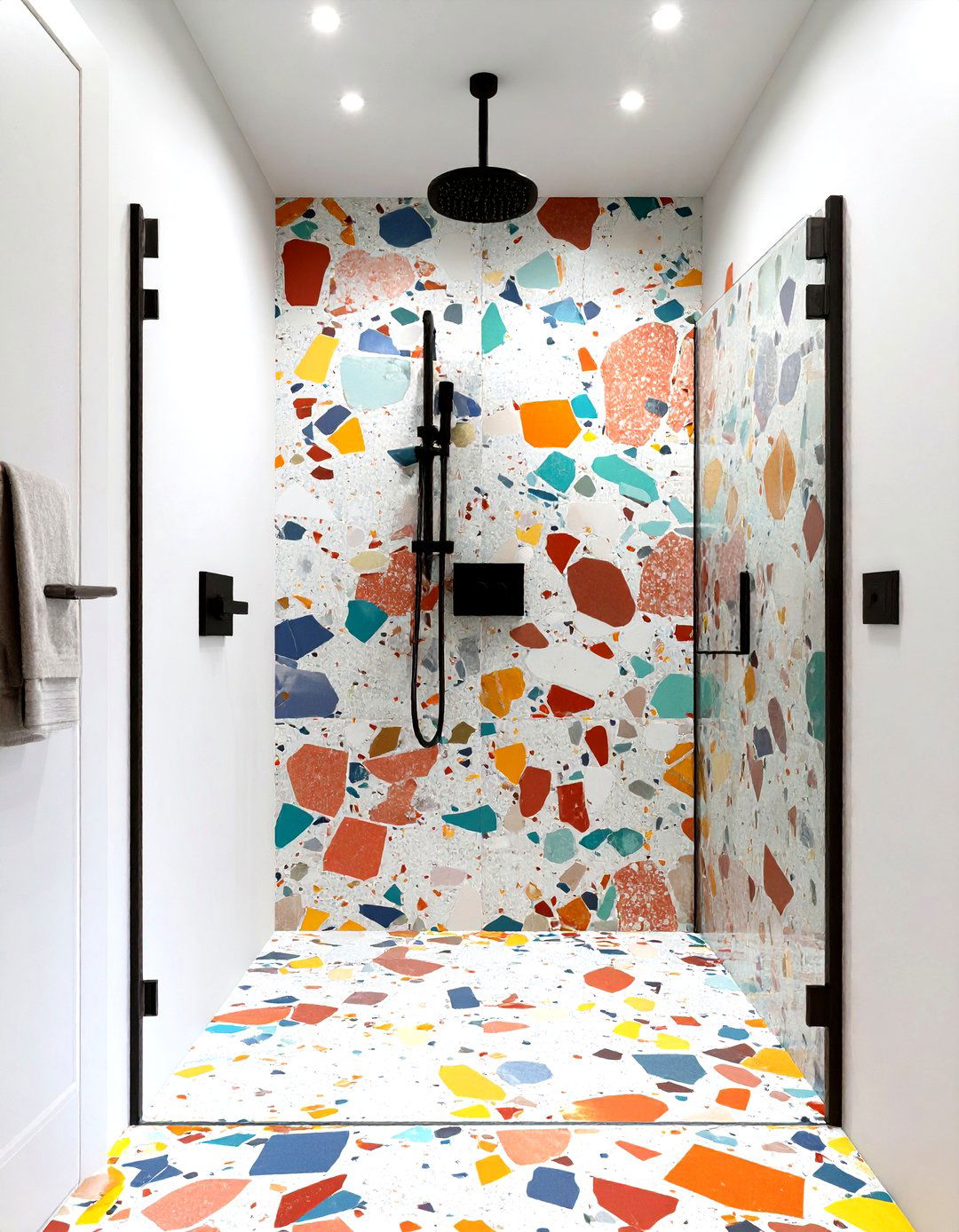30 Doorless Walk-In Shower Ideas for Modern Homes - We Love Home Blog