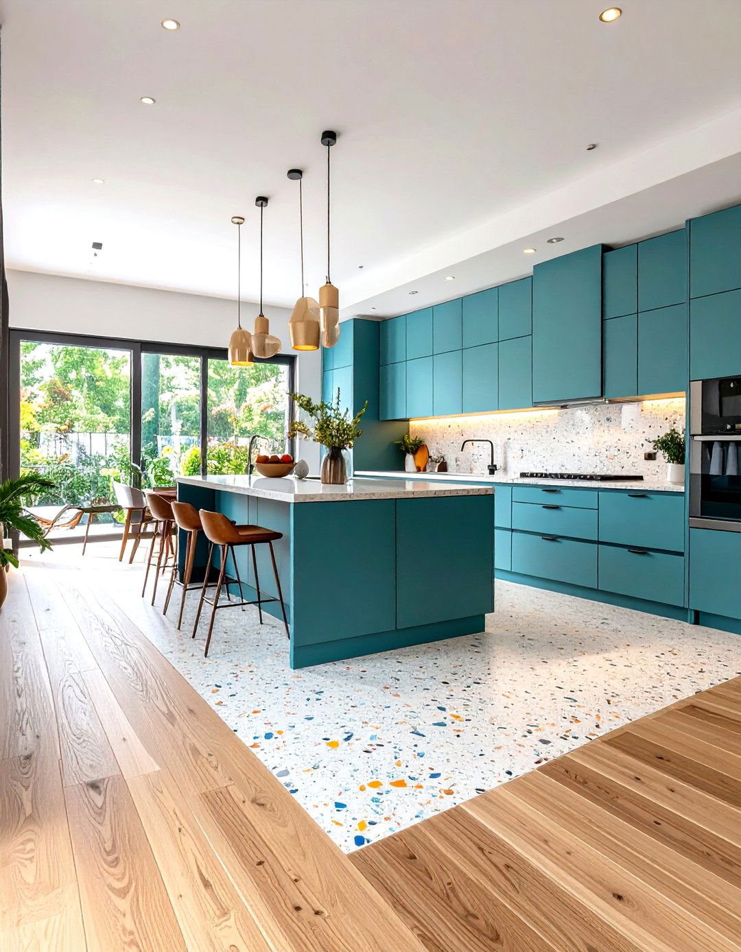 30 Kitchen Tile to Wood Floor Transition Ideas to Try - We Love Home Blog