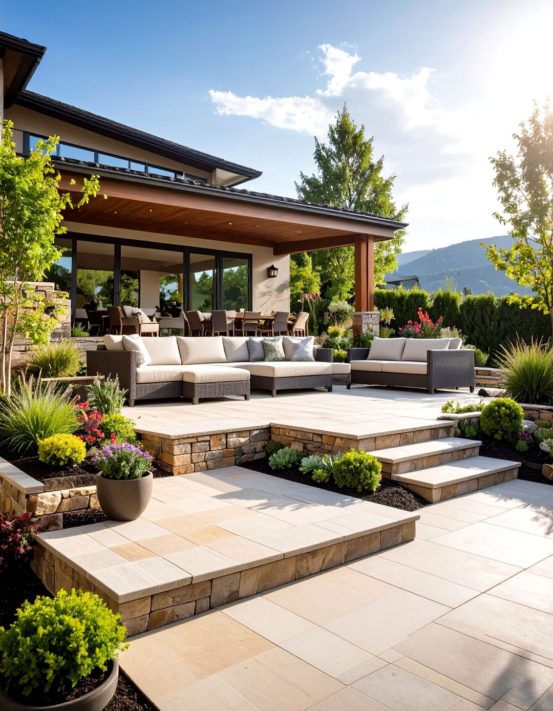 30 Front Patio Ideas to Create a Welcoming Entryway - We Love Home Blog