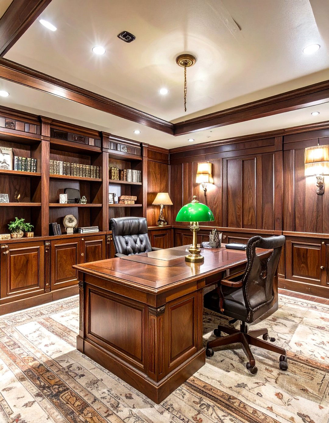 30 Productive Basement Office Ideas for Home Workspaces - We Love Home Blog