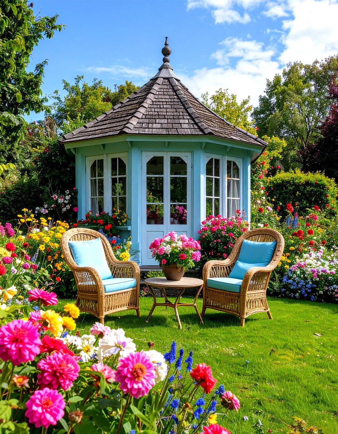 30 Cozy Garden Room Ideas to Extend Your Living Space - We Love Home Blog