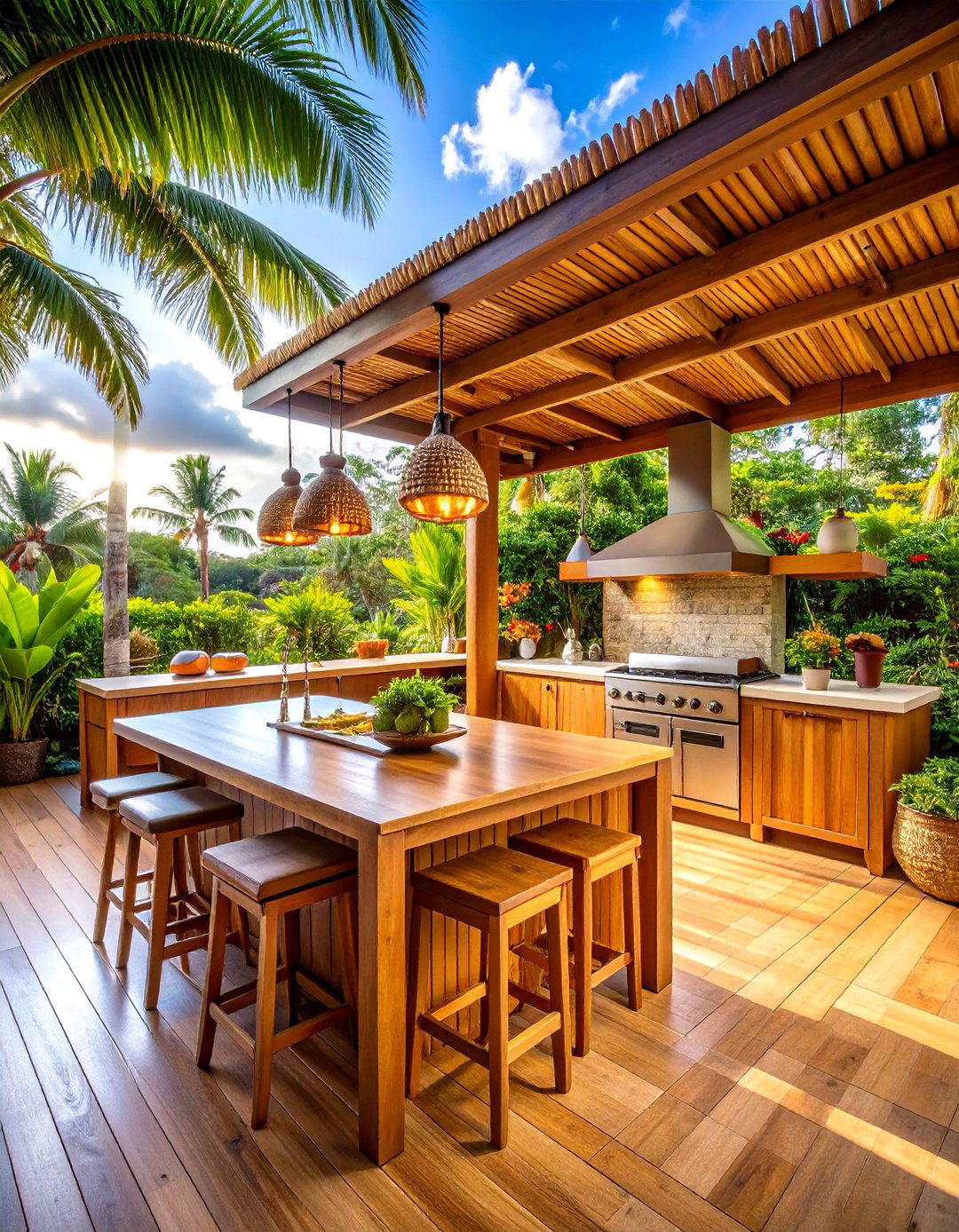 30 Backyard Covered Outdoor Kitchen Ideas for Home Chefs - We Love Home ...