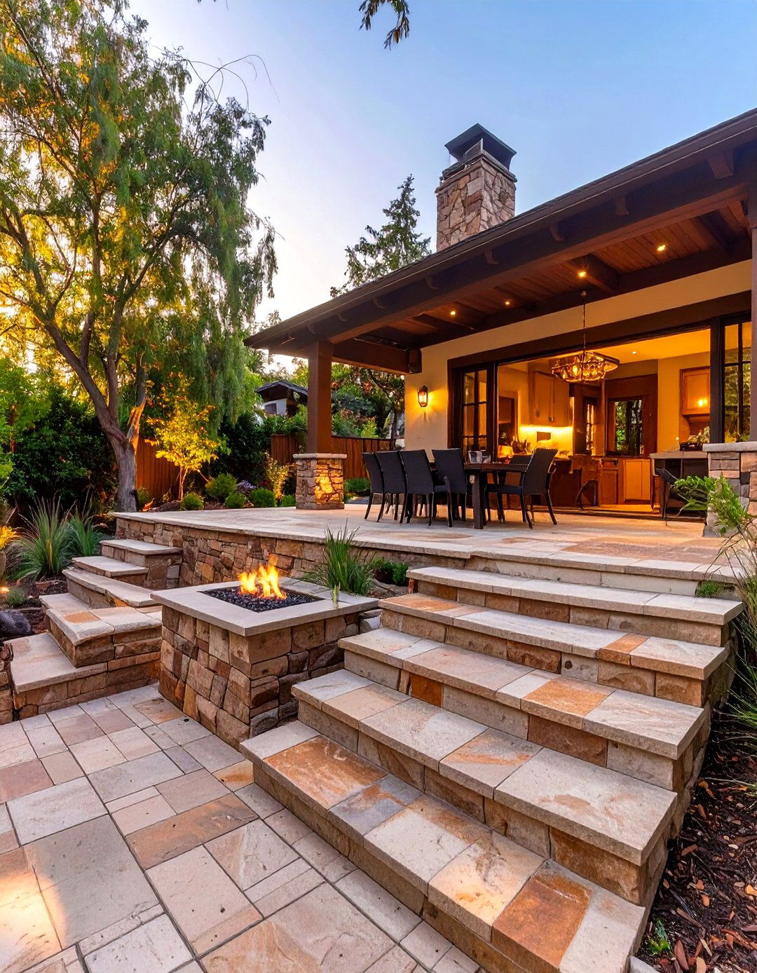 30 Backyard Simple Paver Patio Ideas for Your Yard - We Love Home Blog