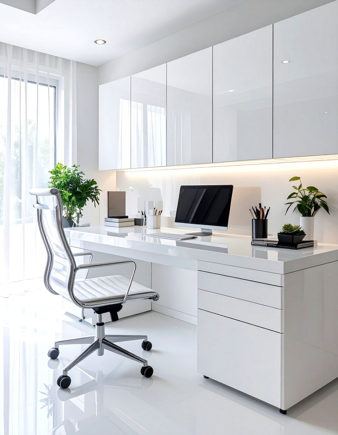 30 Modern Office Design Ideas for Small Spaces to Work - We Love Home Blog