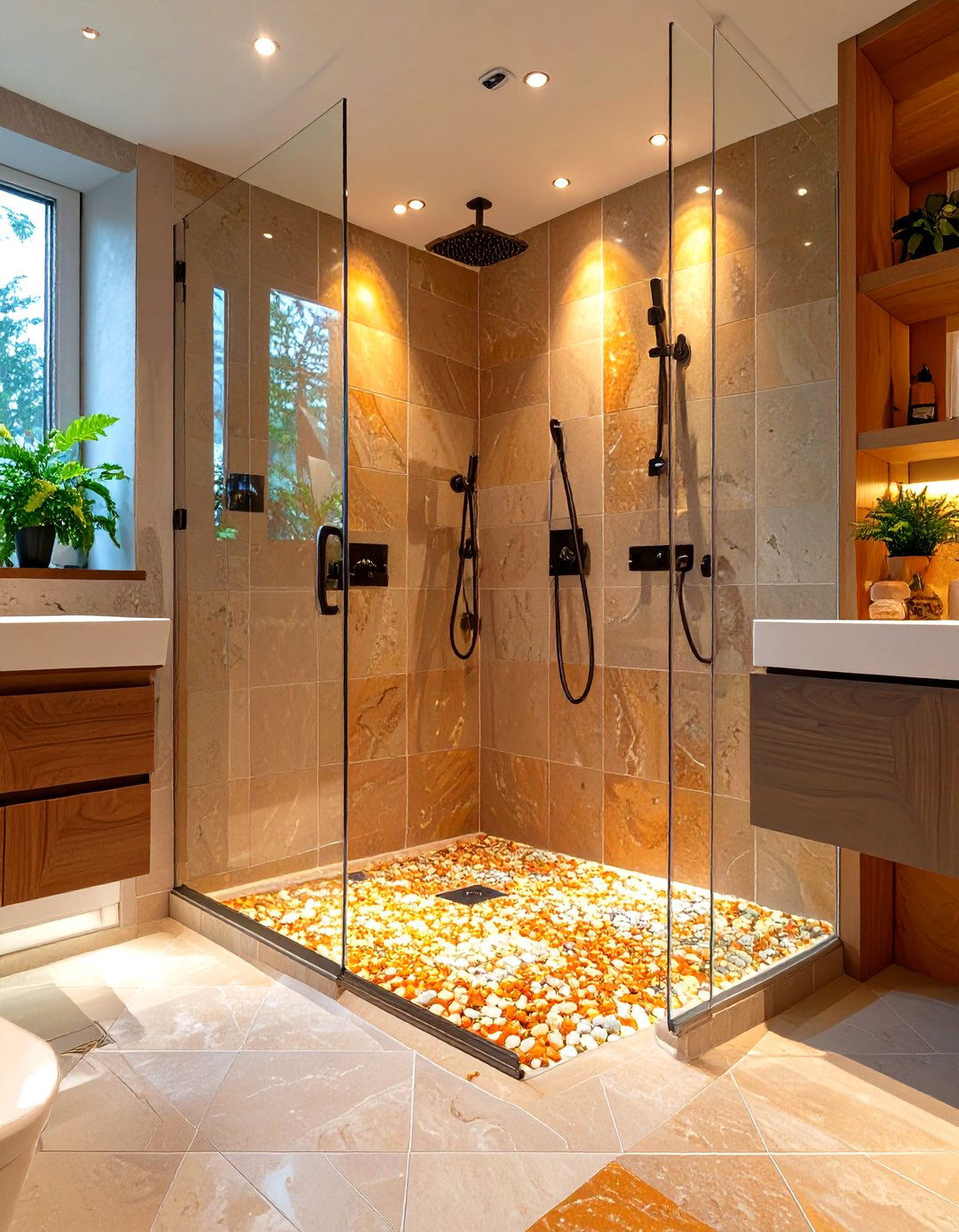30 Master Bathroom Walk In Shower Tile Ideas to Love - We Love Home Blog