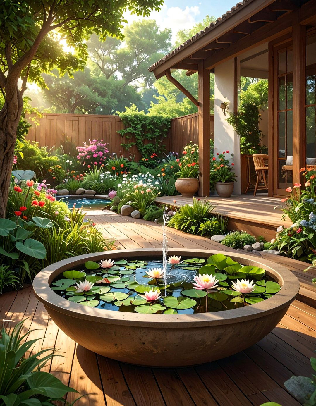 30 Lush Deck Garden Ideas for Your Outdoor Sanctuary - We Love Home Blog