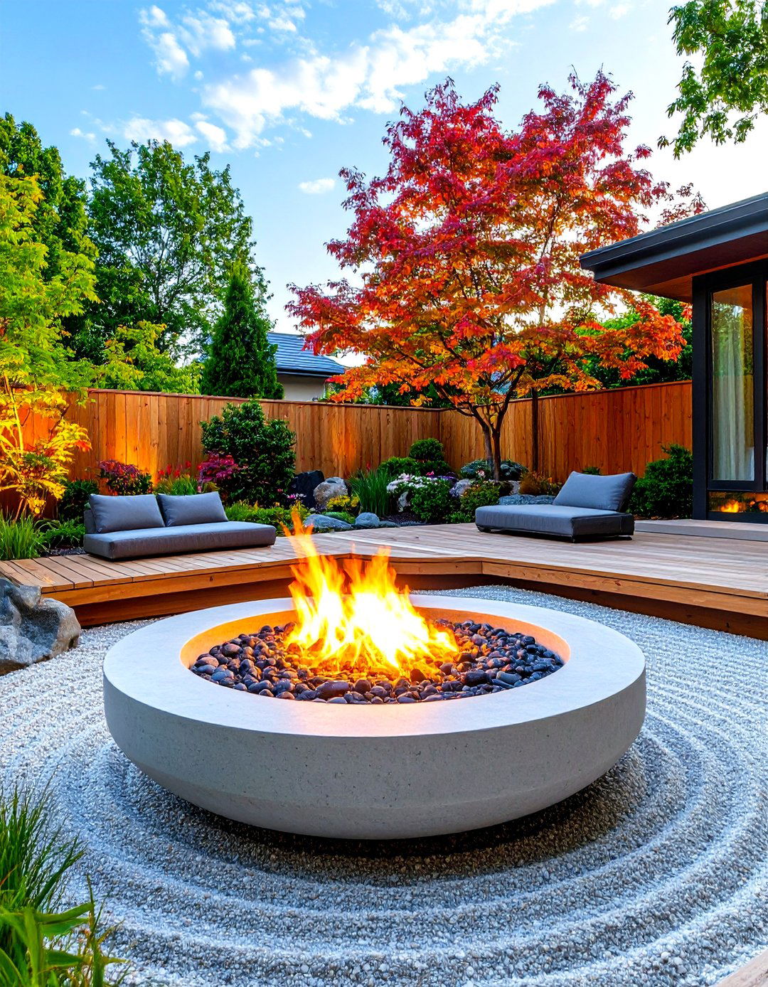 30 AI Fire Pit Area Design Ideas for Cozy Nights - We Love Home Blog