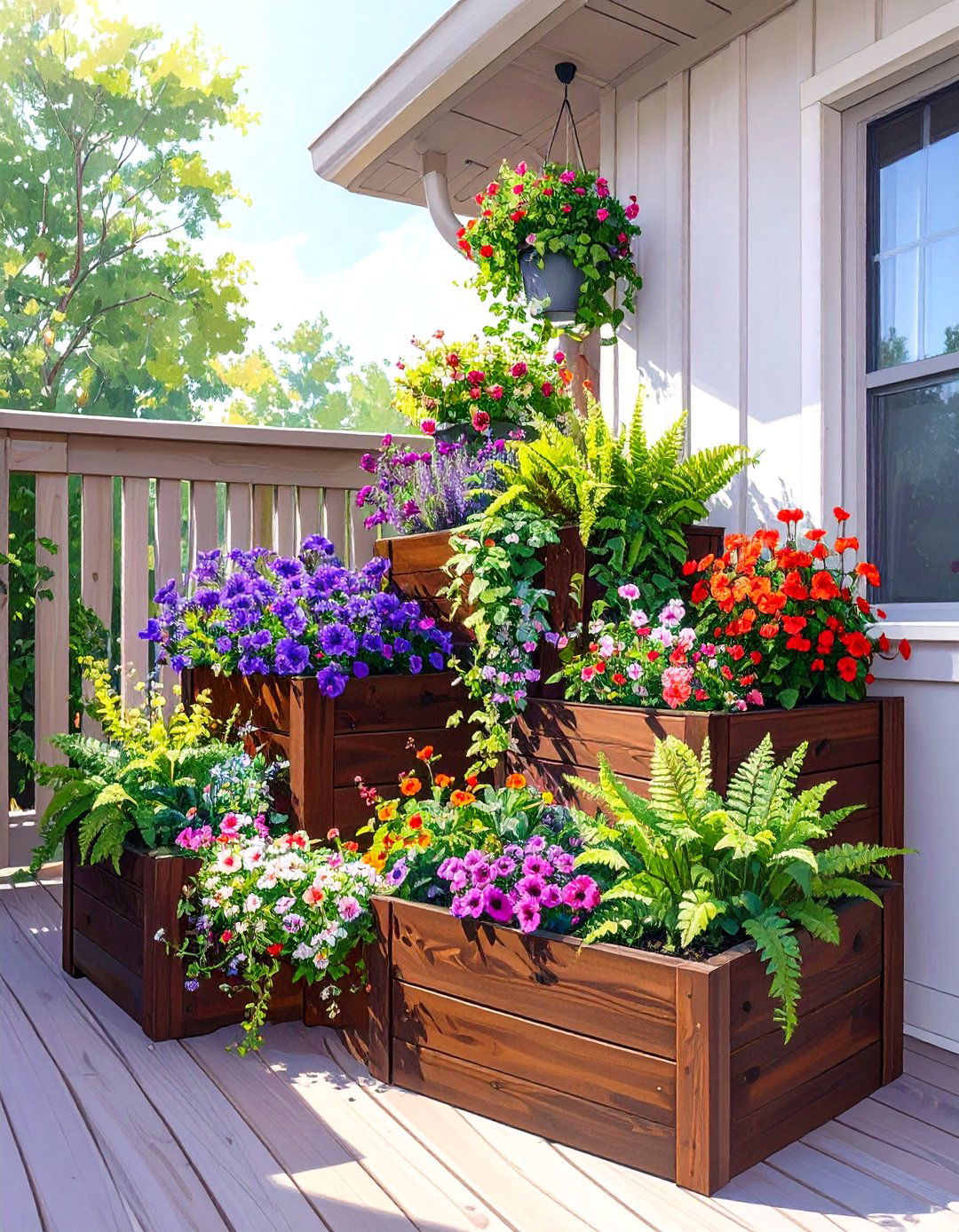 30 Beautiful Backyard Planter Ideas to Style Your Yard - We Love Home Blog